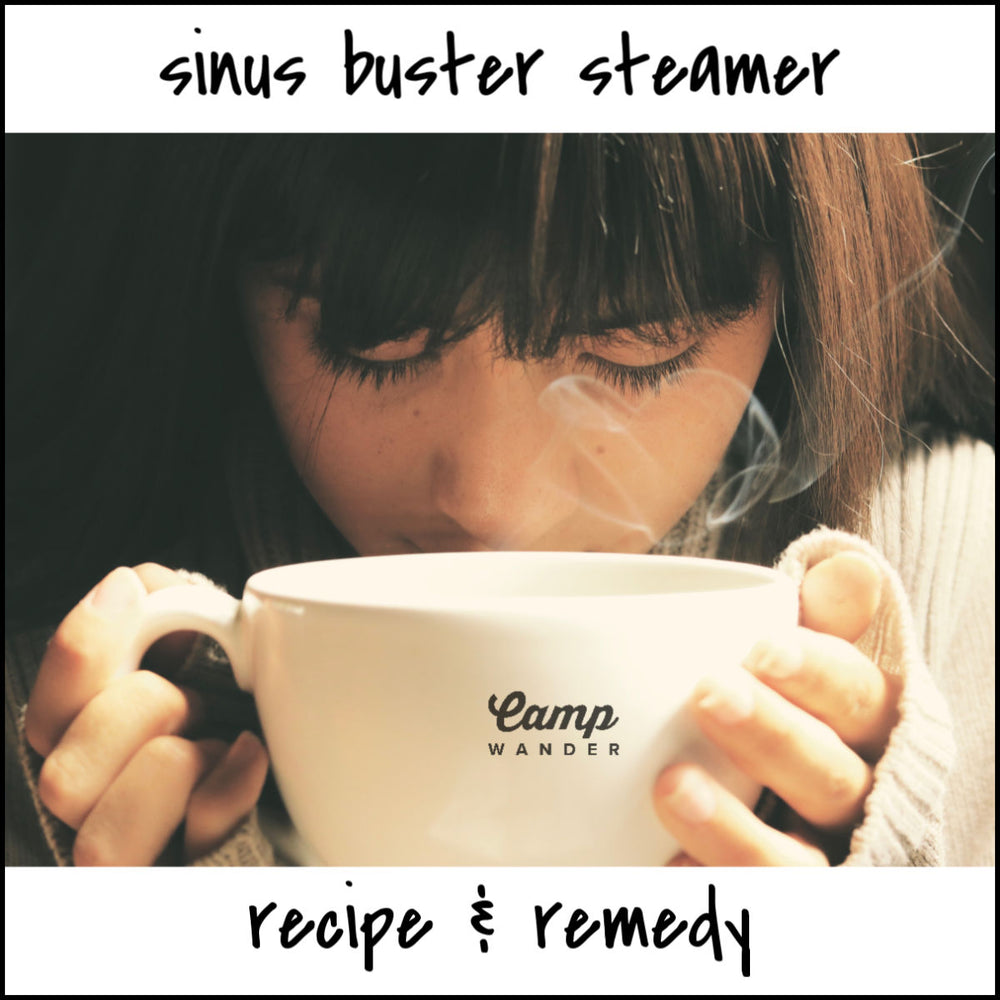 Sinus Buster Steamer for Sinus Infection - Camp Wander