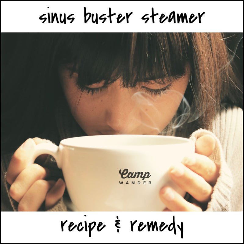 Sinus Buster Steamer for Sinus Infection - Camp Wander